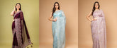 Ethereal Organza Sarees: Elegant Outfit Ideas for Weddings and Parties ...